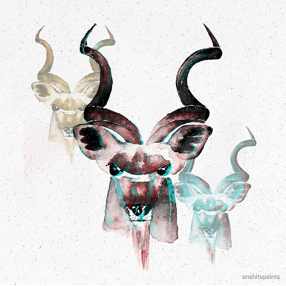 "KUDU" by anahitapaints | Redbubble