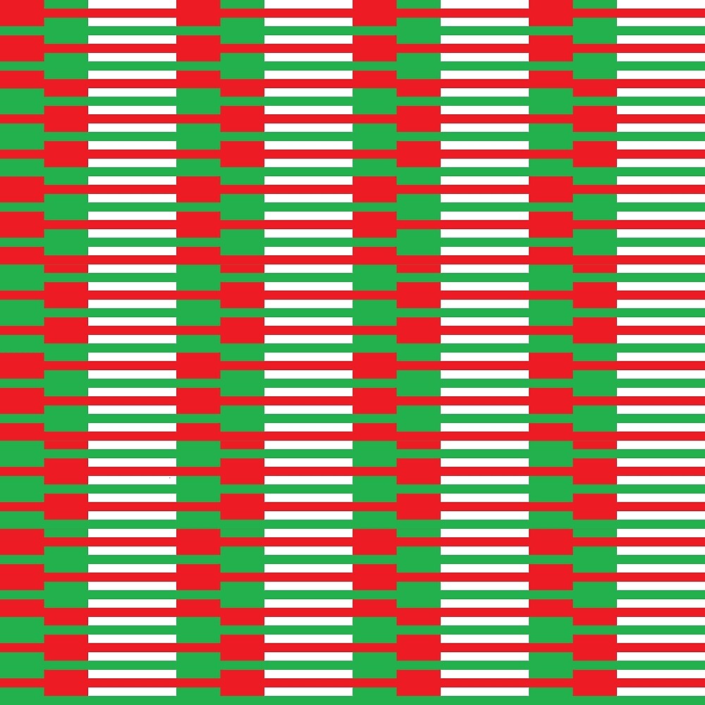 "Red and Green Circuit Board " by lornakay | Redbubble