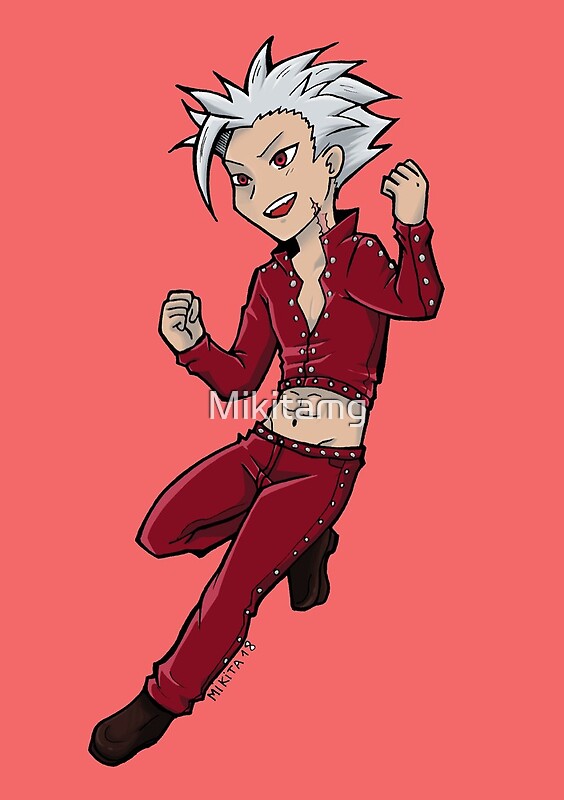 "Ban chibi seven deadly sins" by Mikitamg | Redbubble