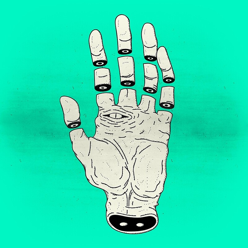 "THE HAND OF DESTINY / LA MANO DEL DESTINO" by MRCLV | Redbubble