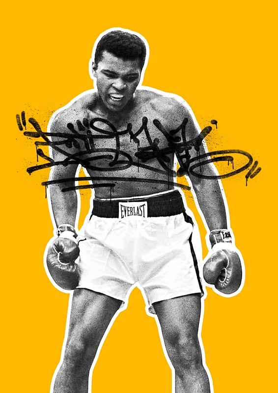 "Ali Fight" by Renato Kolberg | Redbubble