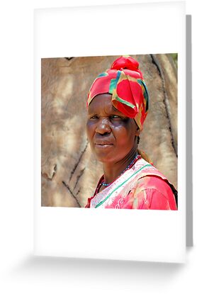 "THE VENDA WOMAN, TRADITIONAL DRESS" by Magriet Meintjes | Redbubble