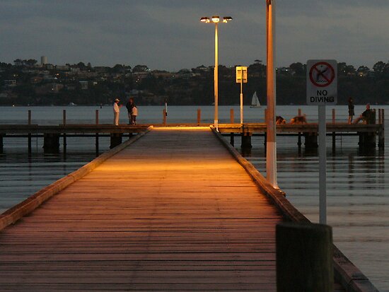 "Port Germein jetty, South Australia " by DashTravels | Redbubble