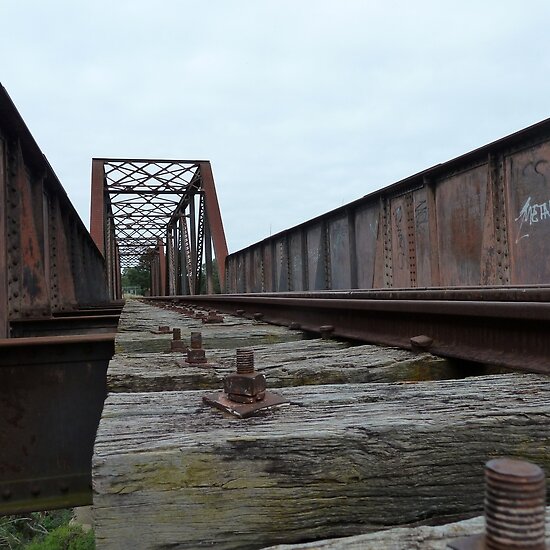 "Classic Cowra Rail Bridge" by DashTravels | Redbubble