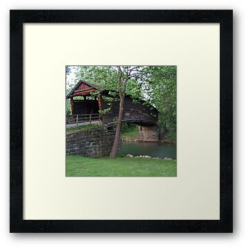 "The Humpback Covered Bridge" by James Brotherton | Redbubble